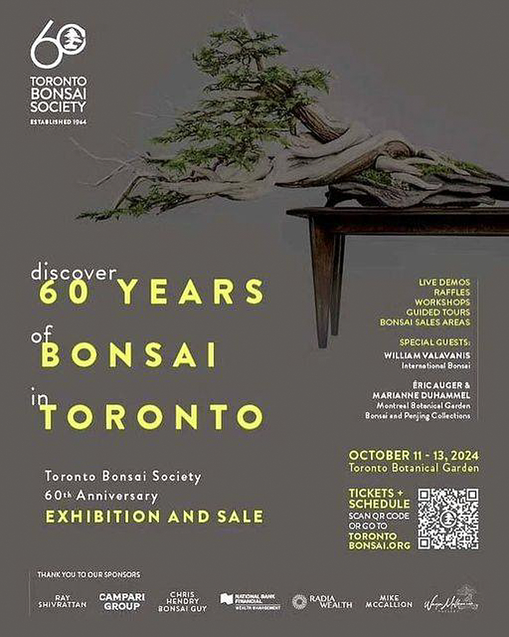 60th Anniversary Toronto Bonsai Exhibition – Valavanis Bonsai Blog